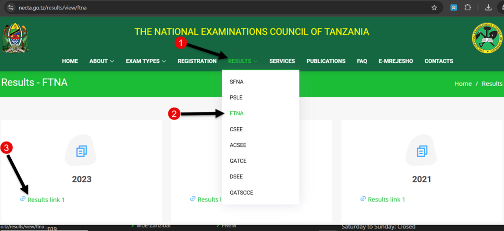 NECTA Matokeo Ya Kidato Cha Pili 2024 (Form Two Results) » HABARI FORUM