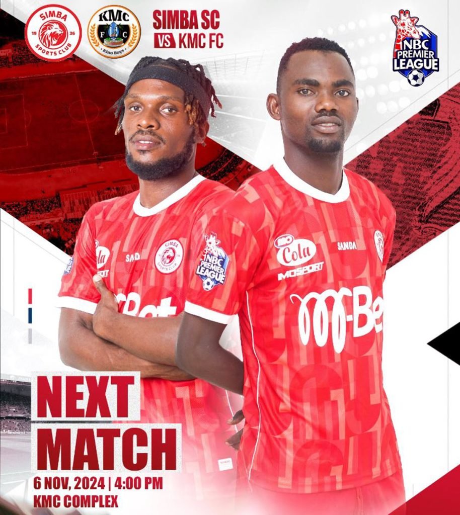 Kikosi Cha Simba VS KMC Leo 06/11/2024 » HABARI FORUM
