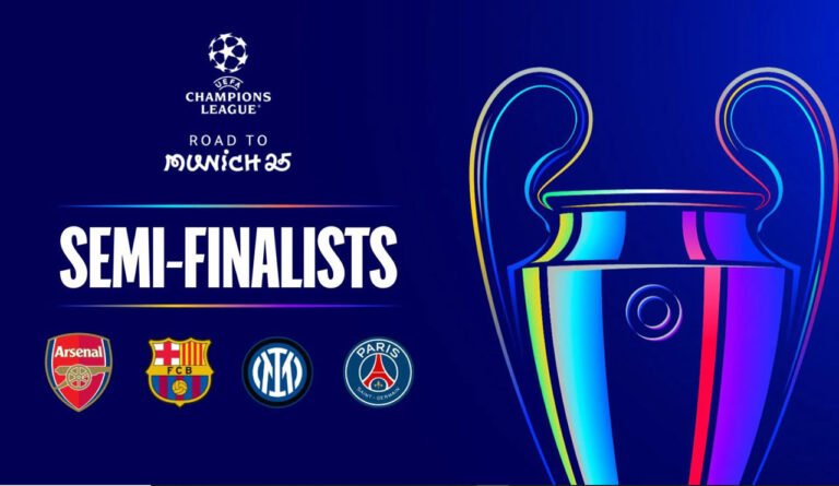 Timu Zilizofuzu Nusu Fainali Klabu Bingwa UEFA Champions 2024/2025 ...