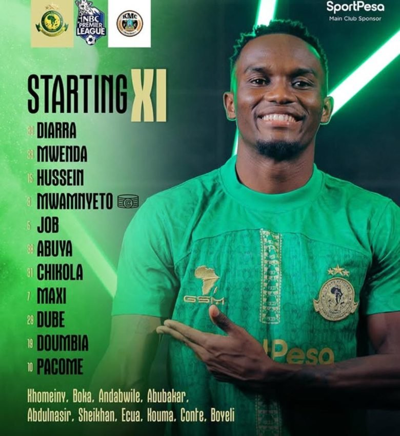 Kikosi Cha Yanga Vs KMC Leo 09/11/2025 » HABARI FORUM